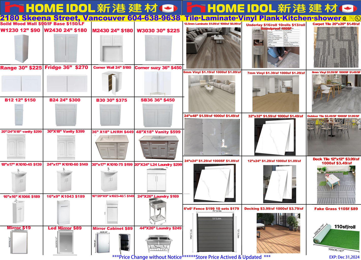 Building Material Supplier Richmond and Vancouver | Home Idol – Home ...